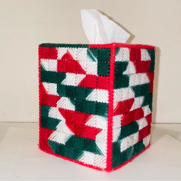Unbranded | Holiday | Vintage Decorative Christmas Tissue Box Cover ...